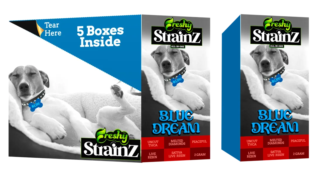 Strainz 2G THCA Disposable Vape – Blue Dream – Freshy