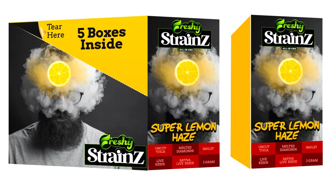 Strainz 2G THCA Disposable Vape – Super Lemon Haze – Freshy